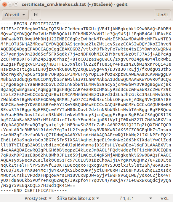 Formatos de certificados SSL/TLS y su uso
